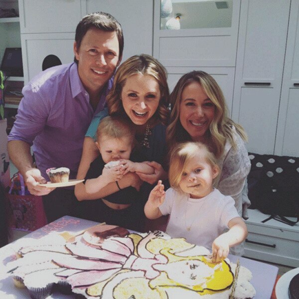 Beverley Mitchell Throws Kids B-Day Party With Guest Jessica Biel | E! News