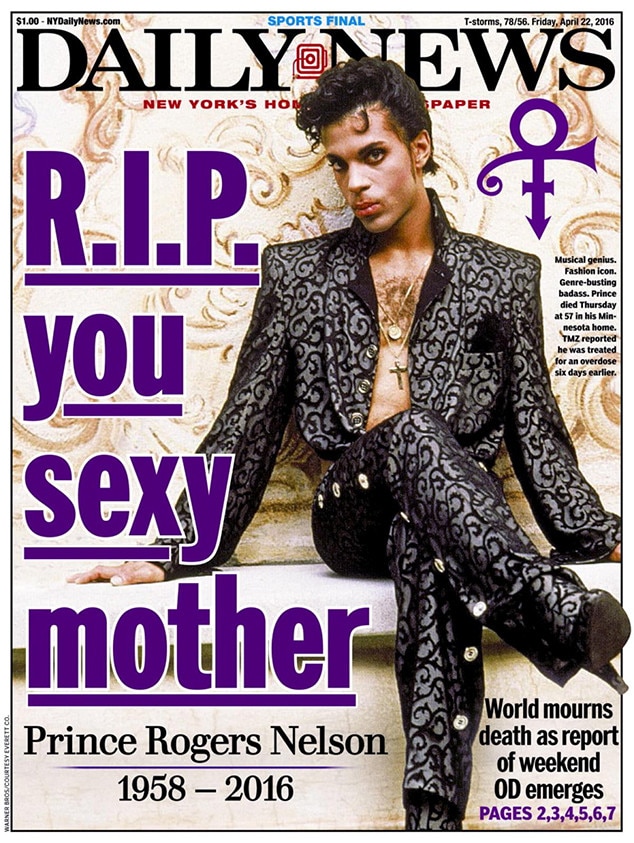 Prince Gets Magazine and Newspaper Tribute Covers After Death: 5 of the ...