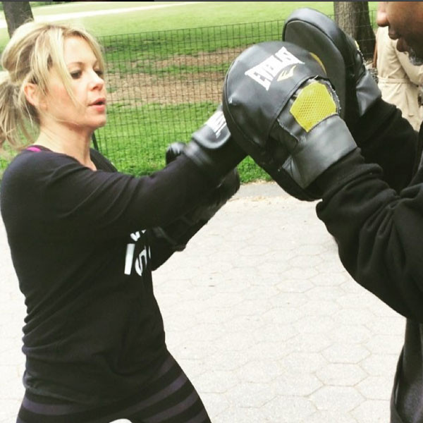 Watch Candace Cameron Bure Work Up a Sweat in 15 Seconds