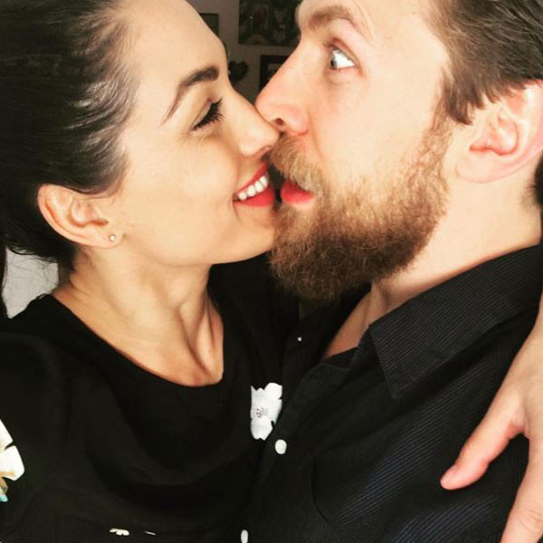 daniel bryan and brie bella first kiss