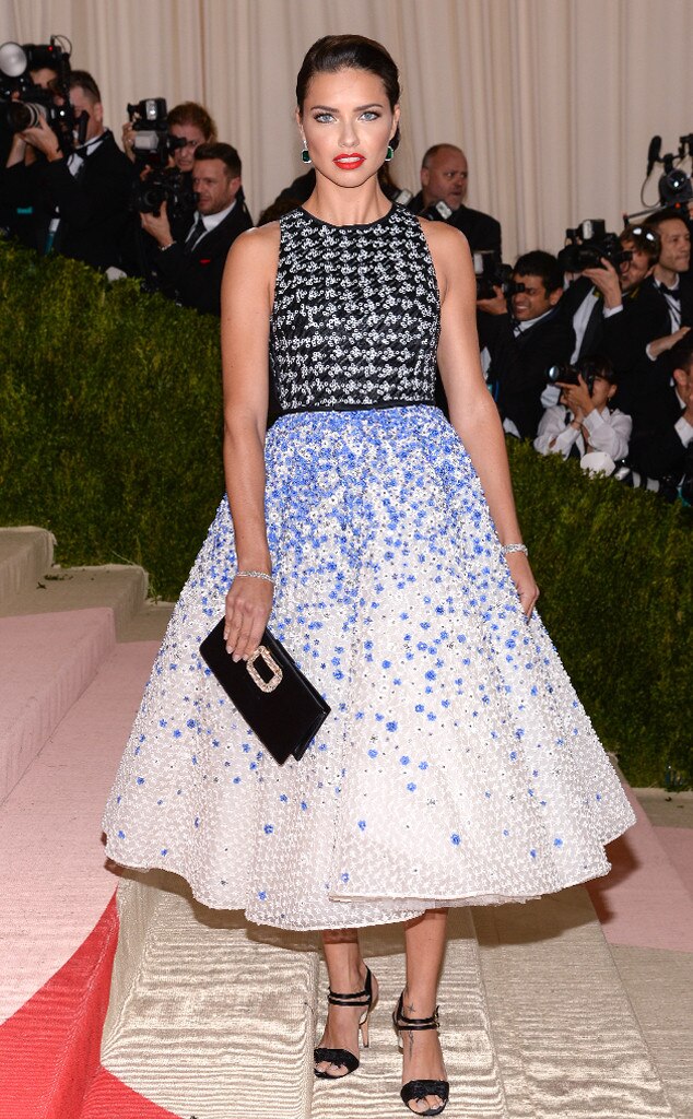 Adriana Lima from Met Gala 2016: Red Carpet Arrivals | E! News