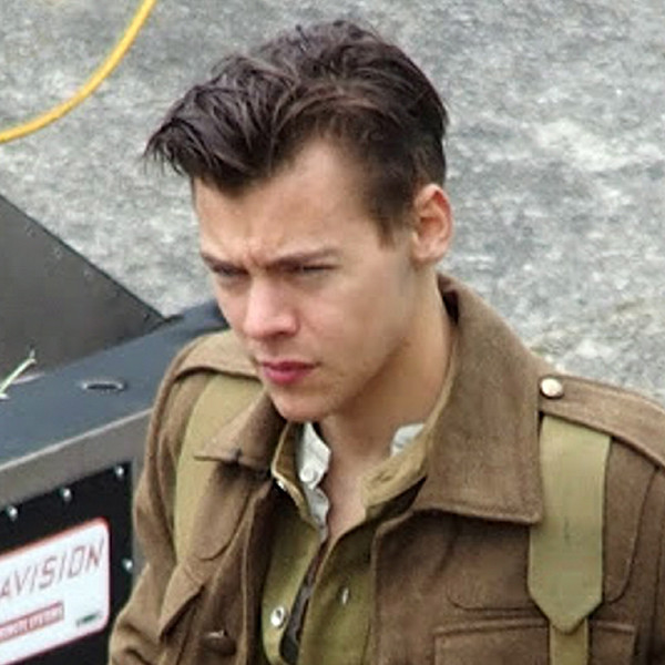Harry Styles Showcases His New Haircut—and in Uniform - E! Online