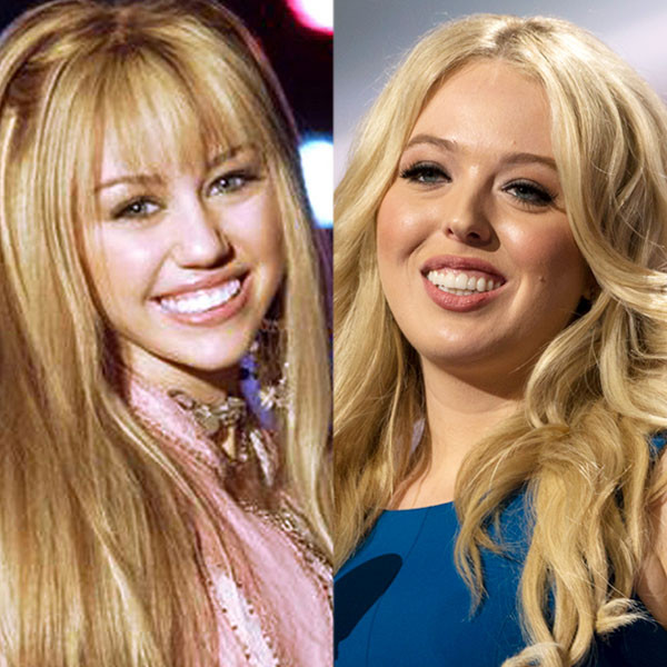 The Internet Can't Stop Comparing Tiffany Trump to Miley Cyrus - E! Online