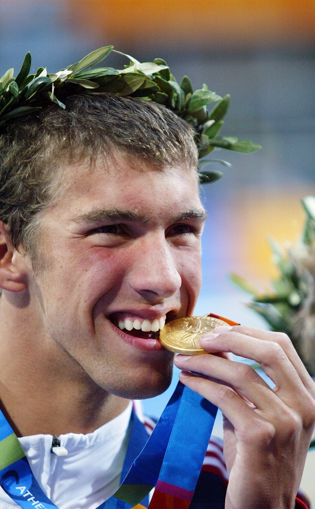 400-Meter Medley, Athens, 2004 from Every Time Michael Phelps Has Won ...