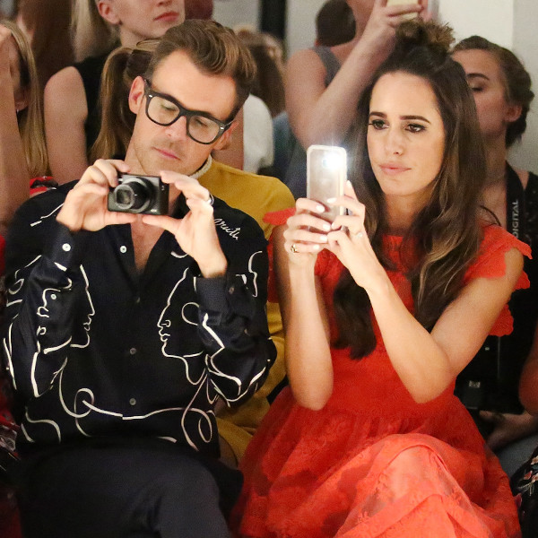 Backstage at Marissa Webb With Louise Roe
