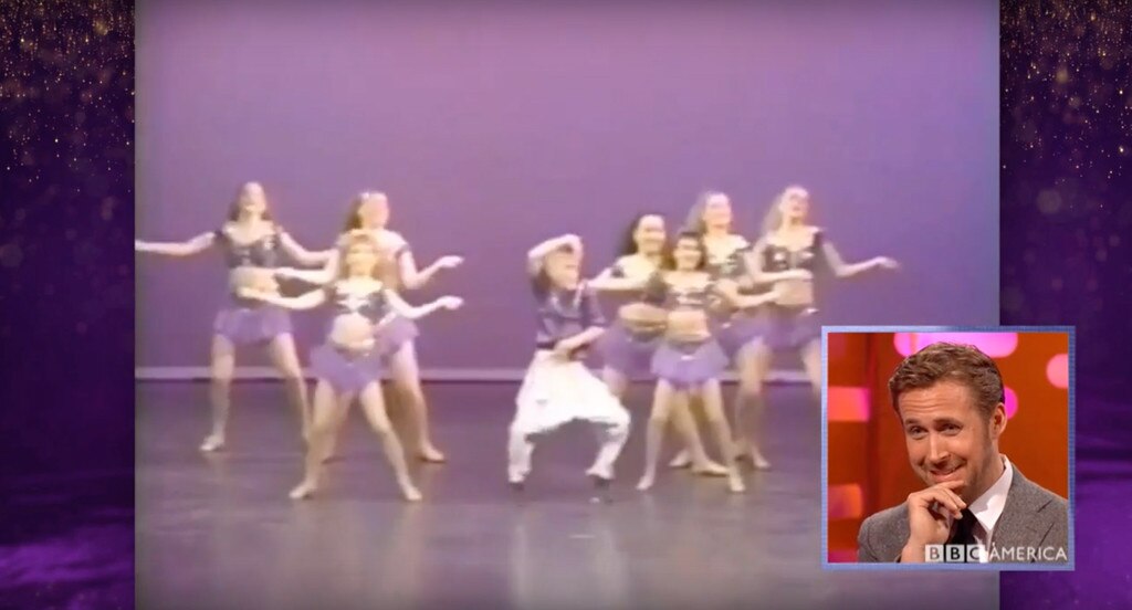 Ryan Gosling Reacts to His Spectacular '90s Childhood Dance Video | E! News