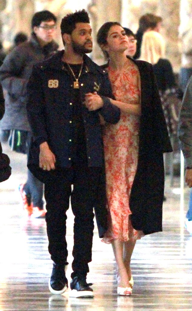 The Weeknd Gives Selena Gomez the Sweetest Look During Romantic Italy ...