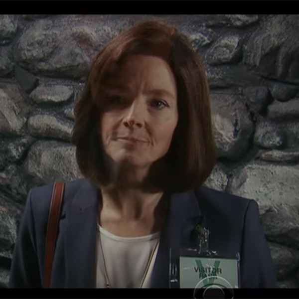 Jodie Foster and Stephen Colbert Parody Silence of the Lambs