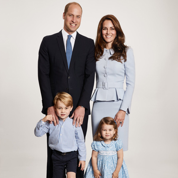 Prince William and Kate Middleton Share Adorable Family Christmas Card ...