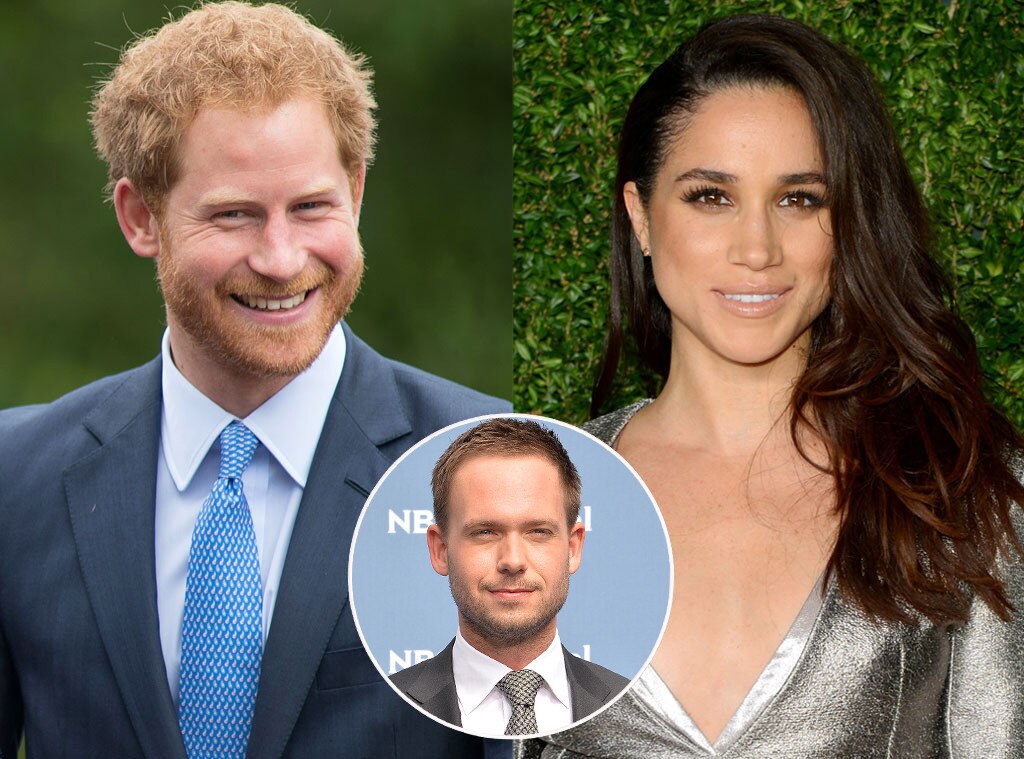 Patrick J. Adams Talks Meghan Markle & Prince Harry's Relationship | E ...