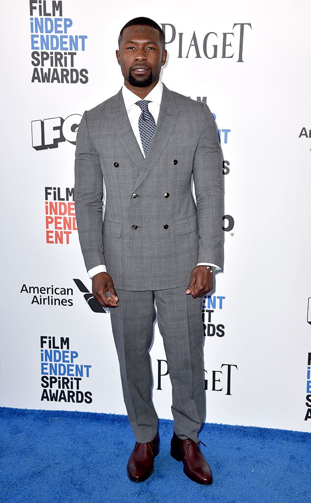 Trevante Rhodes from Film Independent Spirit Awards 2017: Red Carpet ...
