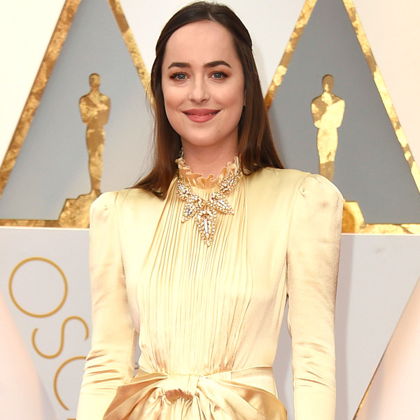 Jamie Dornan Has One Request for Dakota Johnson at Oscars 2017