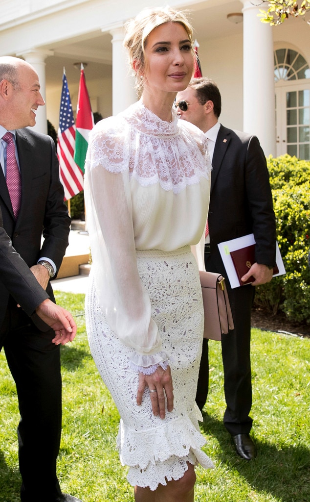 Whimsical in White from Ivanka Trump's Best Looks | E! News