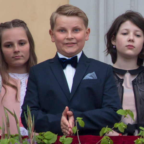 A Cheeky Norwegian Prince Dabs During Royal Birthday Celebrations