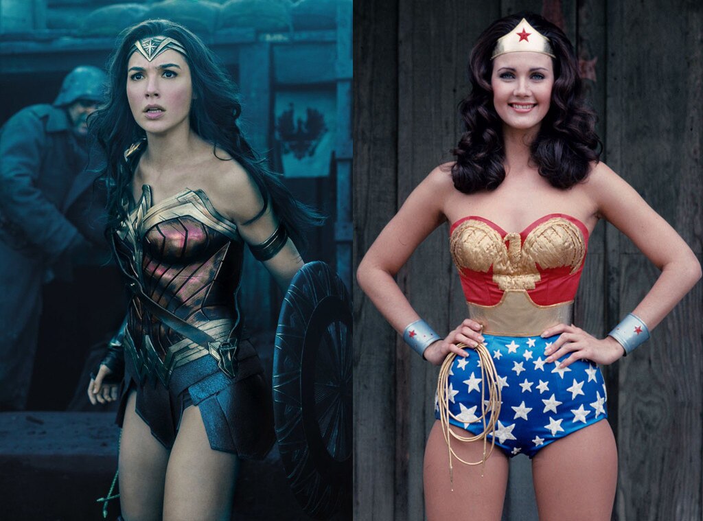Wonder Woman's Gal Gadot and Lynda Carter Reunite | E! News