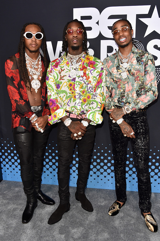 Migos from BET Awards 2017 Red Carpet | E! News