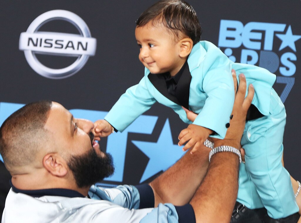 How DJ Khaled's Baby Son Asahd Stole the Show at the 2017 BET Awards ...