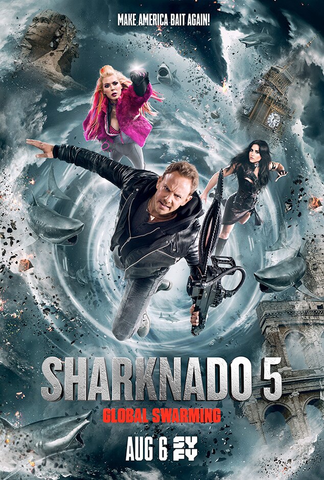 Get Your First Look at Sharknado 5's New Key Art | E! News UK