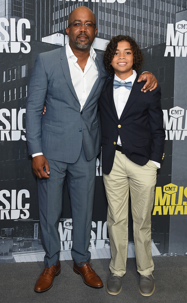 Darius Rucker & Jack Rucker from CMT Music Awards 2017: Red Carpet ...