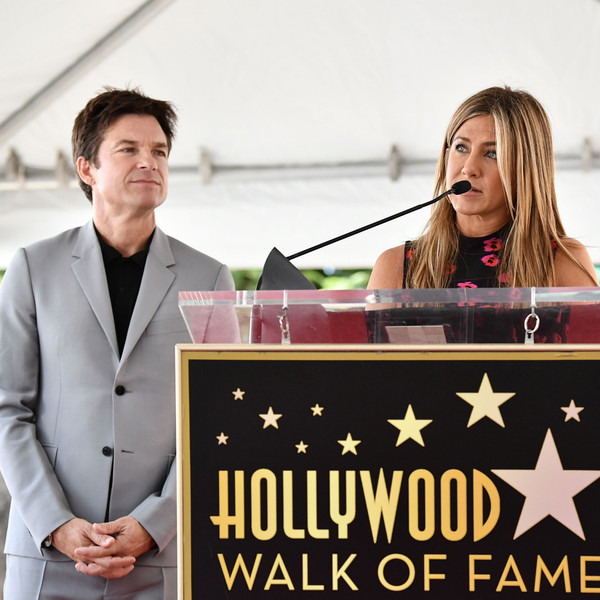 Jennifer Aniston Roasts Jason Bateman at Hollywood Star Ceremony