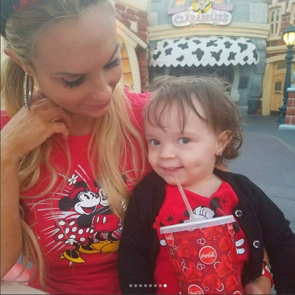 Coco Takes Baby Chanel to Disneyland for the First Time