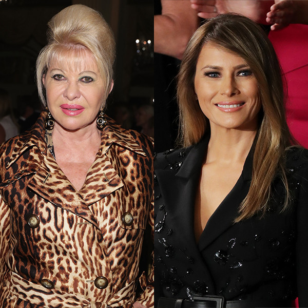 Ivana Trump Clarifies "First Lady” Comment After Melania Trump Clapback ...