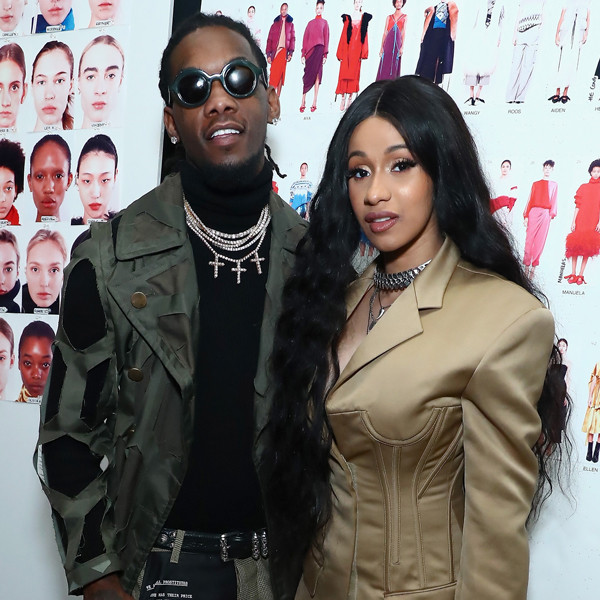 Offset Gets Name of His and Cardi B's Baby Tattooed on His Face - E! Online