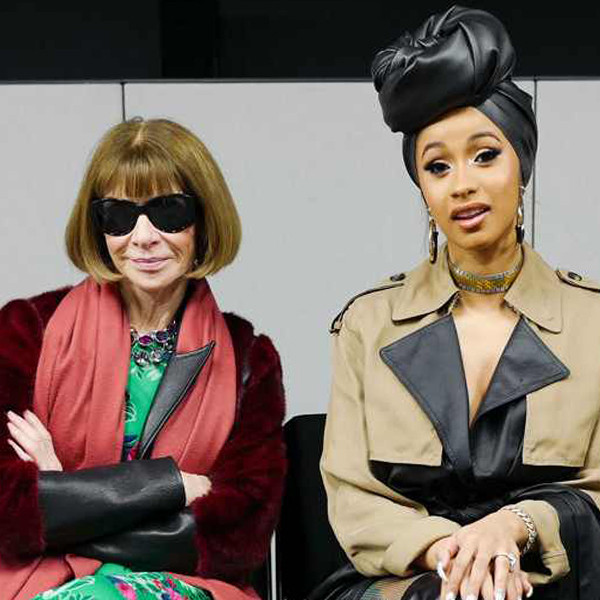 What Cardi B & Anna Wintour Really Talked About at Alexander Wang - E ...