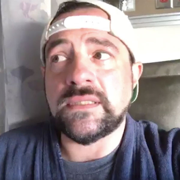 Kevin Smith Fights Back Tears While Reflecting on His Life