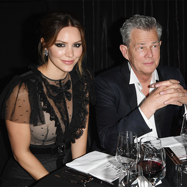 David Foster and Katharine McPhee Enjoy Date Night at Oscar Party