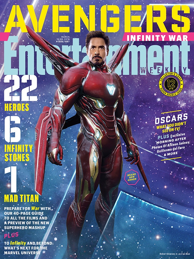 Robert Downey Jr. from Avengers: Infinity War's Entertainment Weekly ...