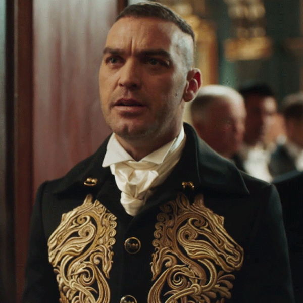 Cyrus Tries to Crash the King's Bachelor Party on The Royals