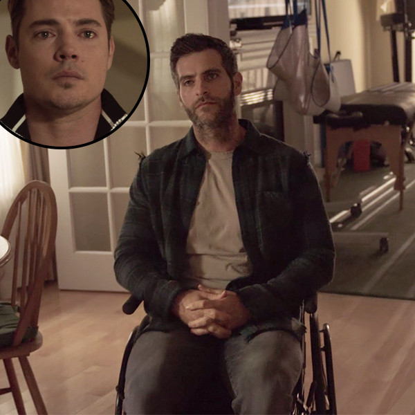 Kyle West Tears Up After Seeing Aaron in a Wheelchair