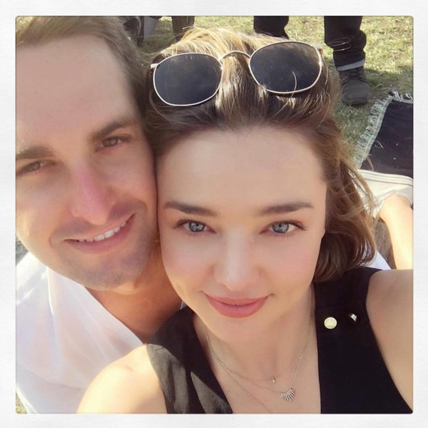 Evan Spiegel Gushes Over Life at Home With Miranda Kerr and Their Baby
