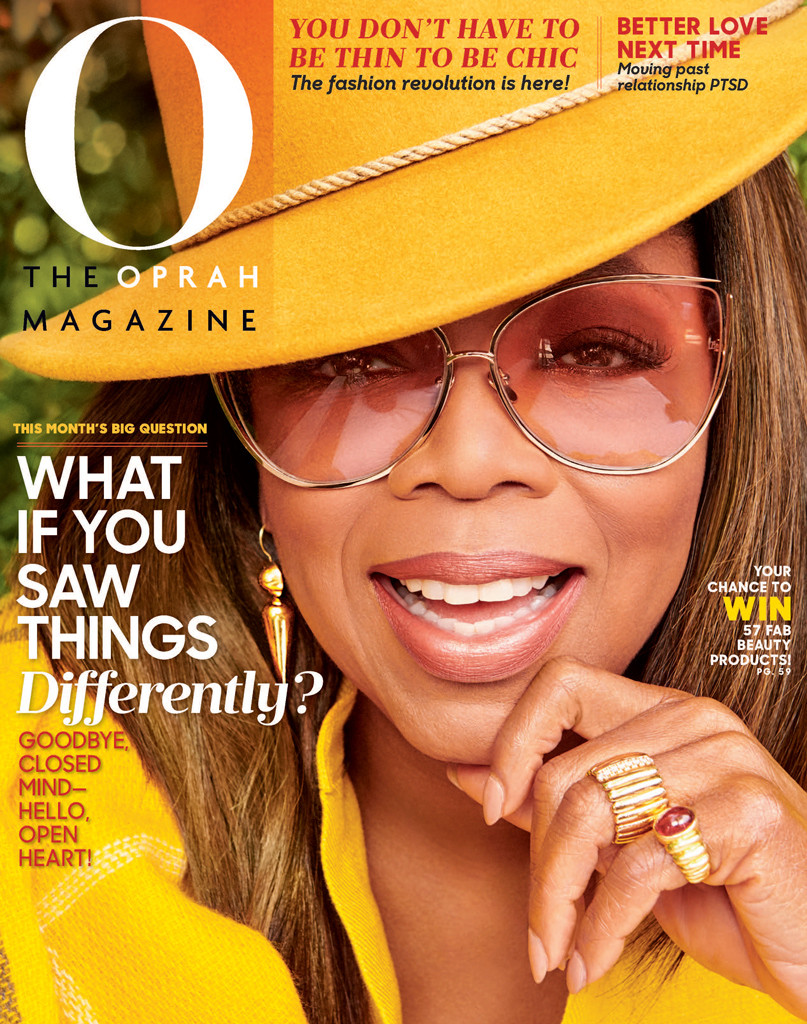 Oprah Winfrey, O, The Oprah Magazine from 2018 September Issue Covers ...