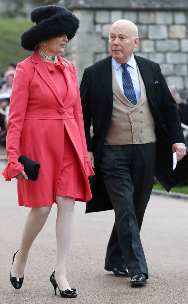Emma Joy Kitchener y Julian Fellowes from La boda real de la Princesa ...