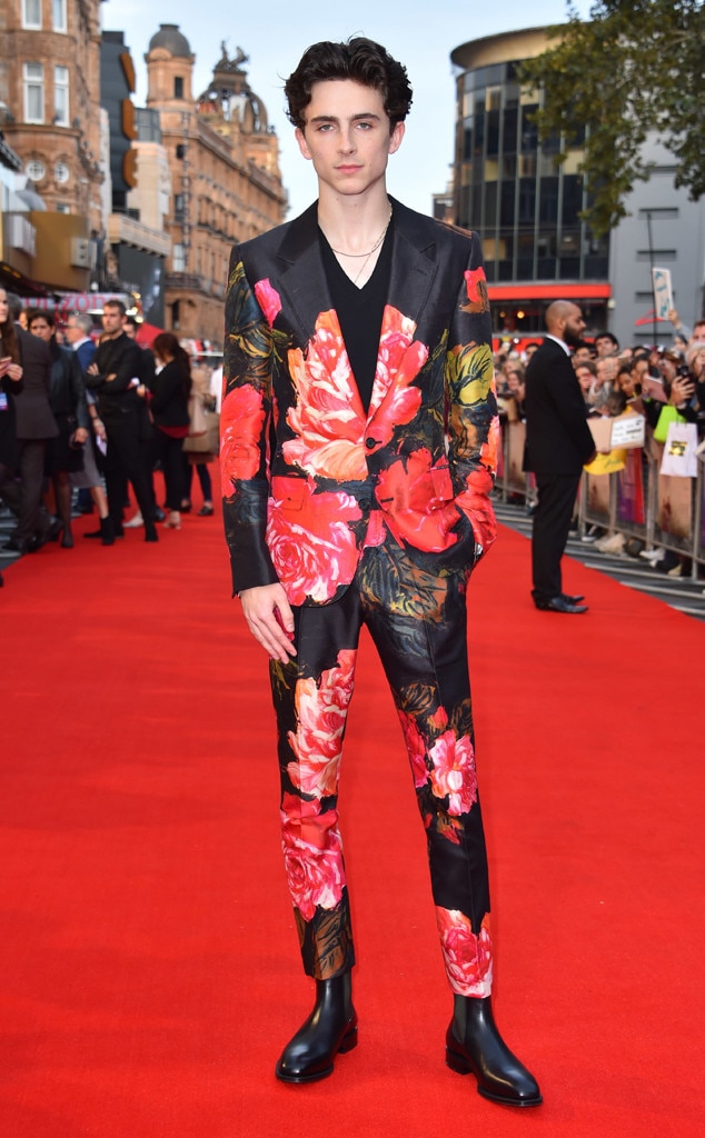 Bold Blooms from Timothee Chalamet's Best Looks | E! News Bold Blooms from Timothee Chalamet's Best Looks | E! News