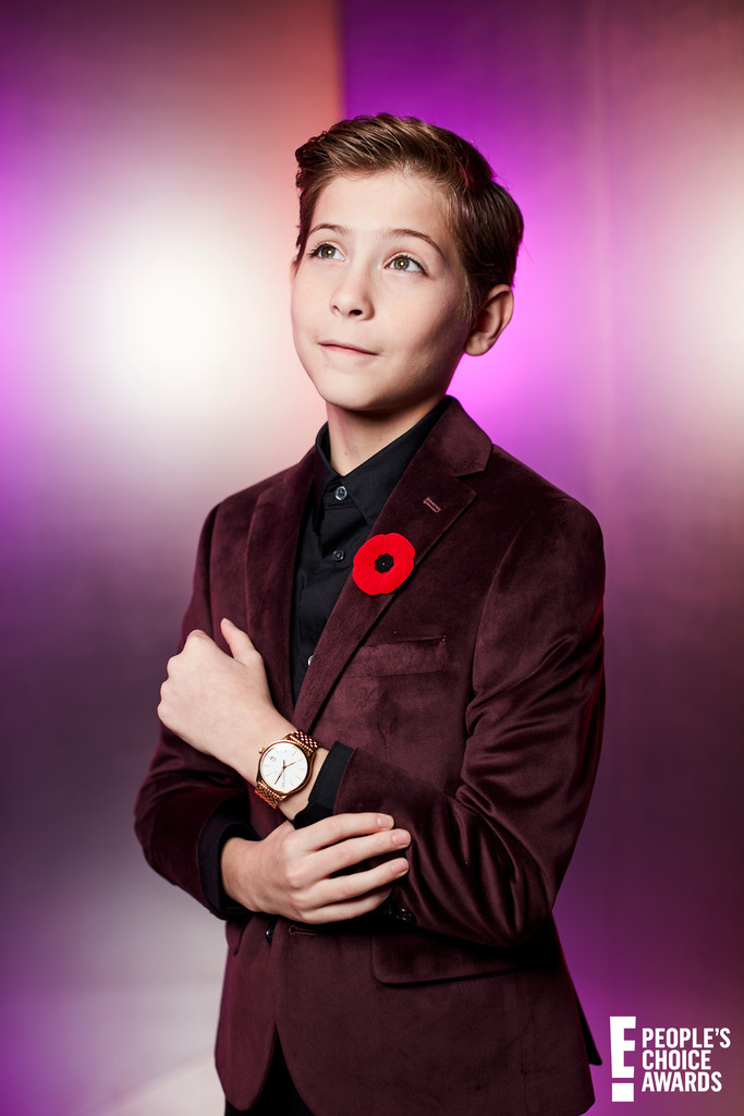 Jacob Tremblay from 2019 People's Choice Awards: E! Portrait Studio ...