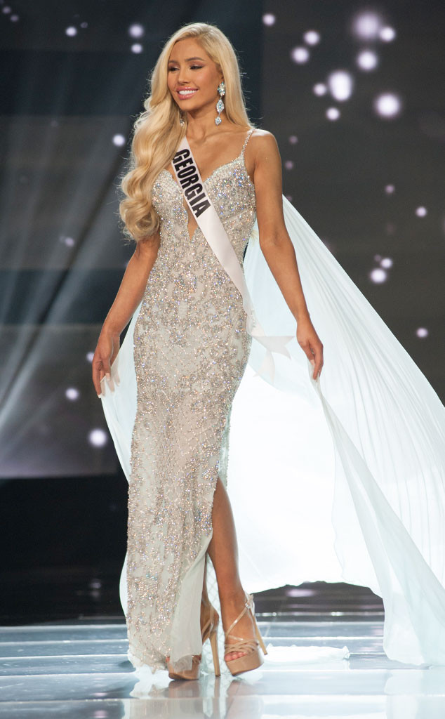 Miss Georgia from Miss USA 2019 Evening Gowns | E! News UK