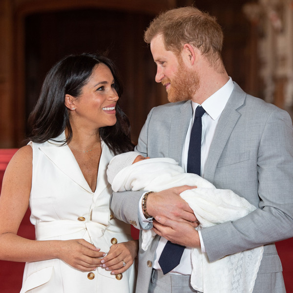 See Meghan Markle and Prince Harry's Royal Baby's First Photos