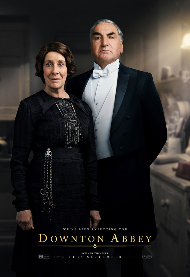 Mrs. Hughes and Mr. Carson from Downton Abbey Movie Posters: See the ...