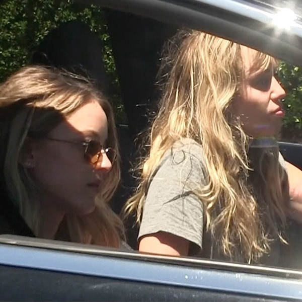 Miley Cyrus & Kaitlynn Carter Reunite in L.A. After Italian Getaway