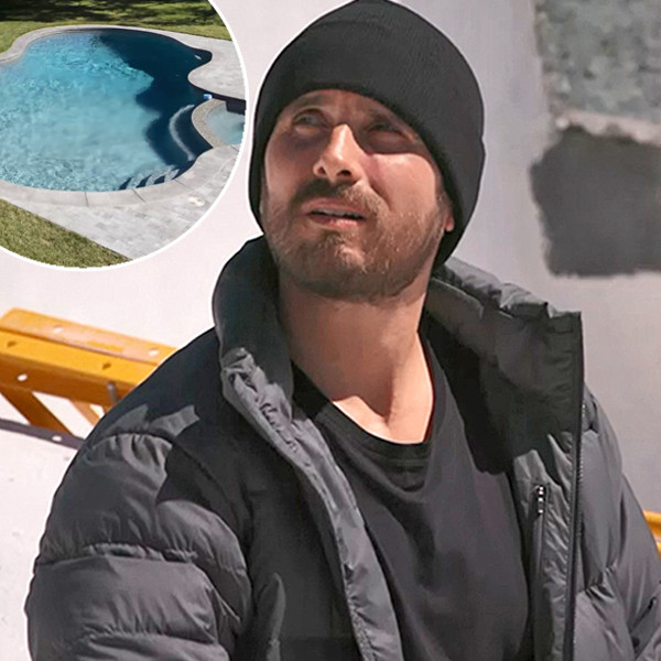Scott Disick's Pool Gets an Elegant Revamp: See the Before & After!