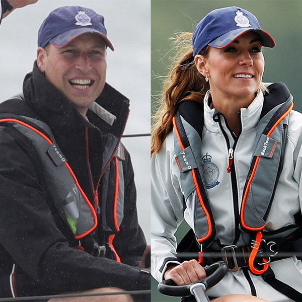 Kate Middleton and Prince William Face Off in King's Cup Race