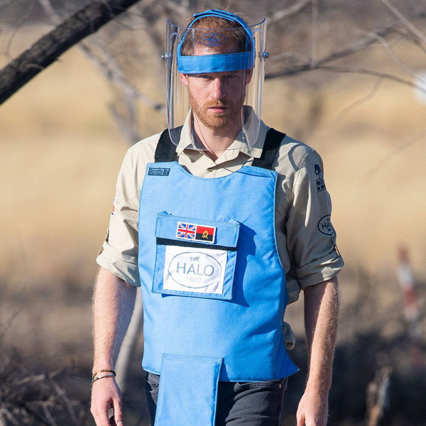 Prince Harry Follows in Princess Diana's Footsteps With Minefield Walk