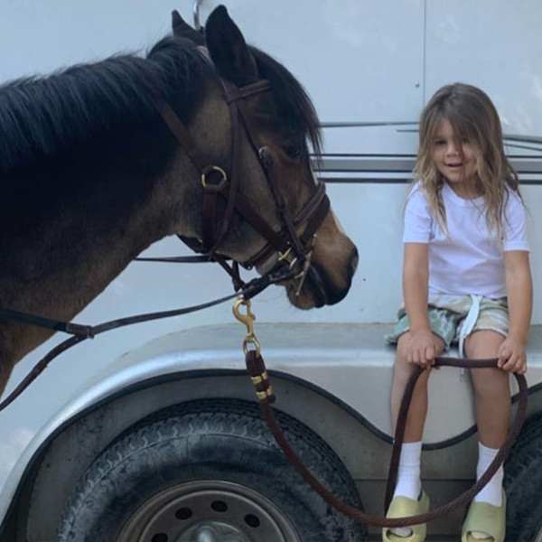 Kourtney Kardashian's Son Reign Disick Is a Total Mood in Family Photo