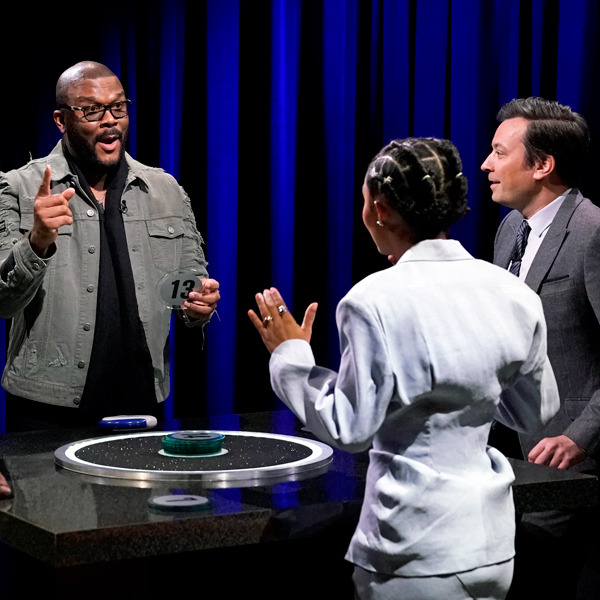 Watch Jimmy Fallon Frustrate & Fluster Tyler Perry During Catchphrase