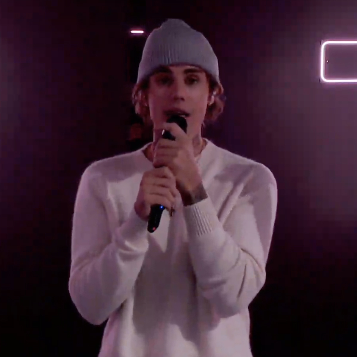 Justin Bieber Performs Inspiring Renditions of "Lonely" and "Holy"
