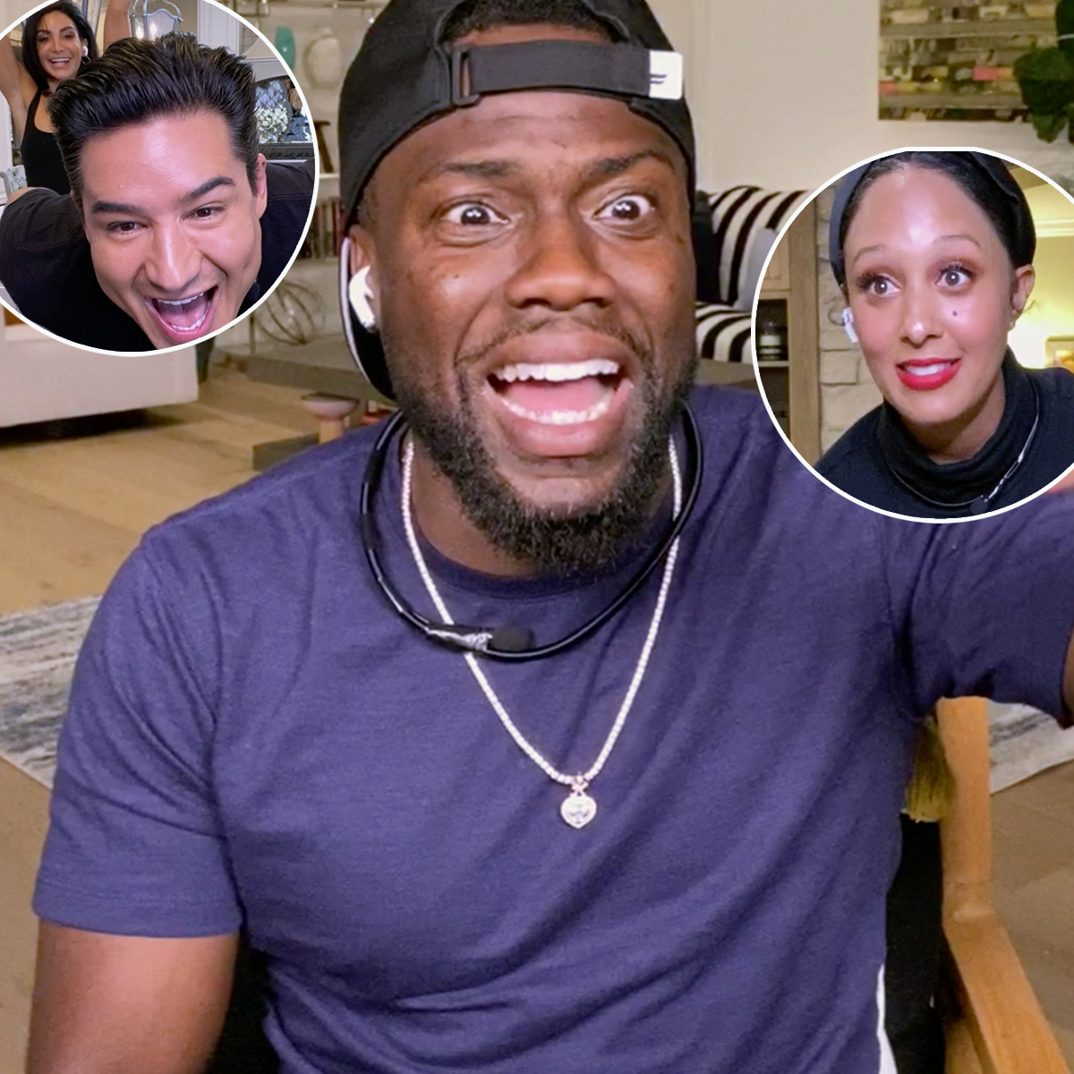 Mario Lopez & More Join Kevin Hart in Celeb Game Face Preview