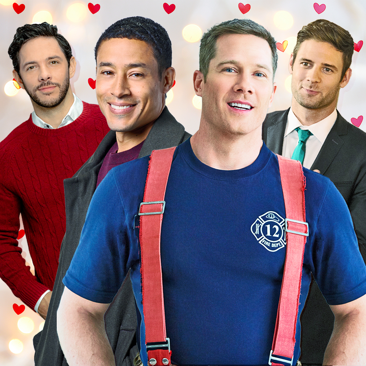 Breaking Down Hallmark's Roster of Christmas Movie Leading Men - E! Online
